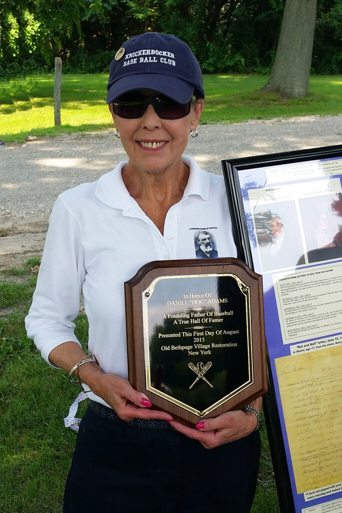 Marjorie On Doc Adams - Doc Adams Base Ball (Official)