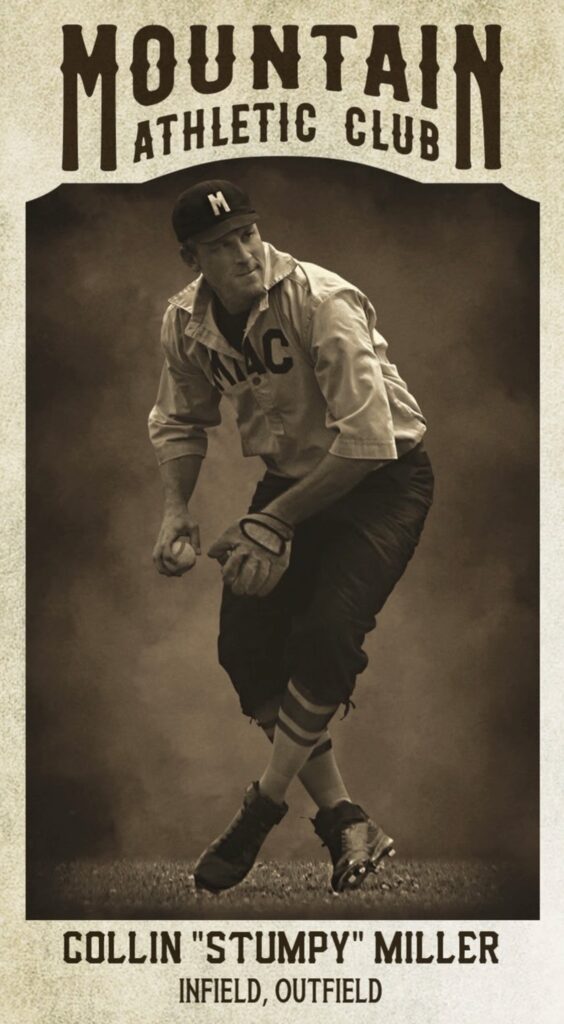 Collin 'Stumpy' Miller - Doc Adams Base Ball (Official)