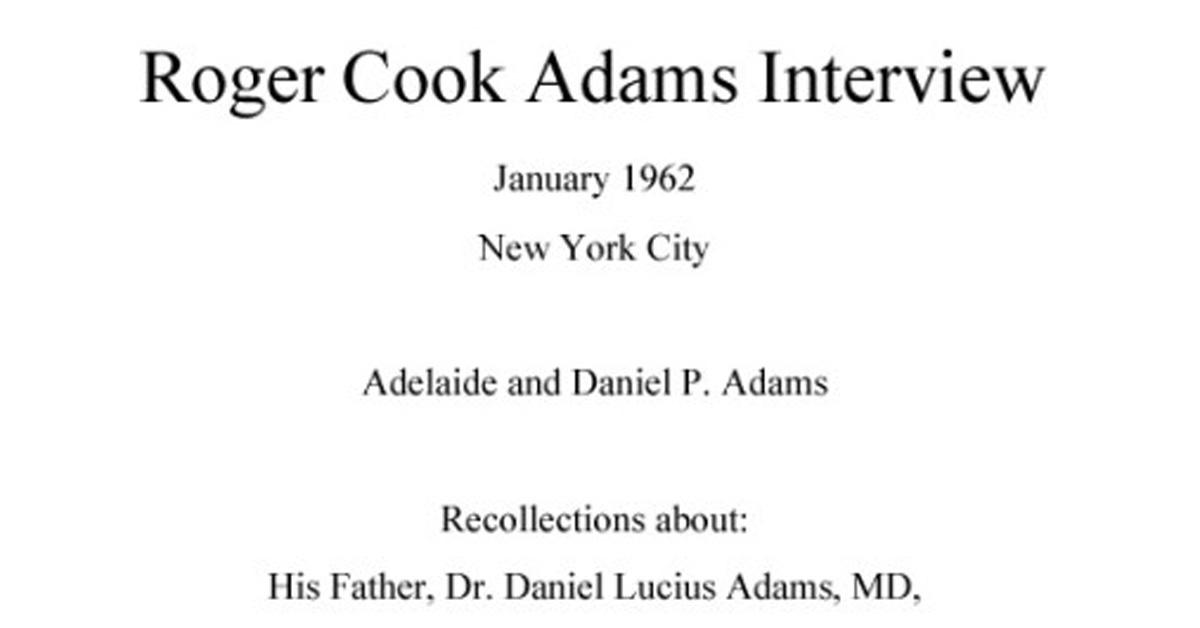Memories Of The Father Of Base Ball (Part 1) - Doc Adams Base Ball ...