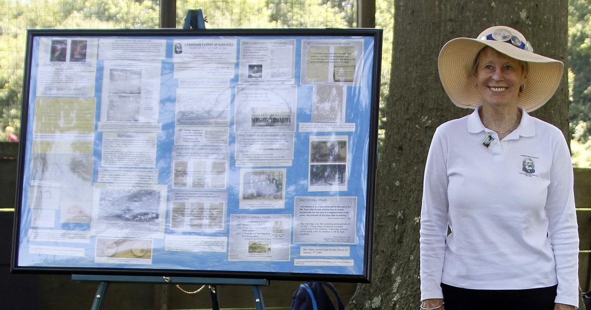 In Memory Of Nancy Adams Downey - Doc Adams Base Ball (Official)