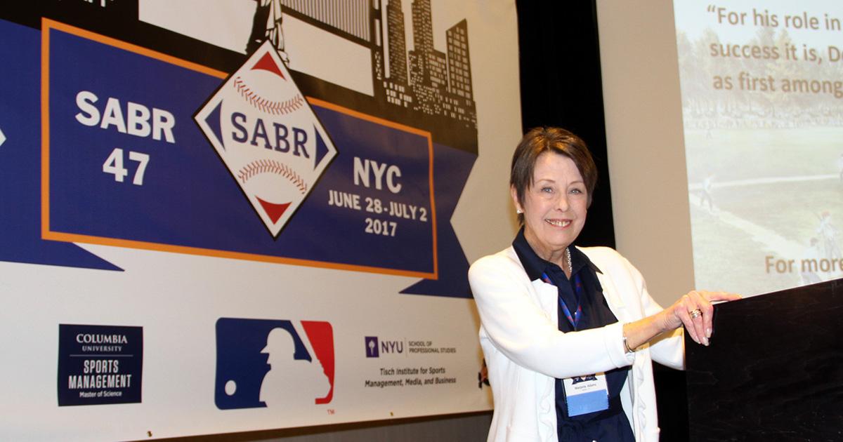 In Memory Of Marjorie Adams - Doc Adams Base Ball (Official)